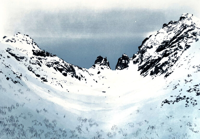 Emma Stibbon RA – Polar Regions: Arctic Valley, Norway - Rabley Gallery