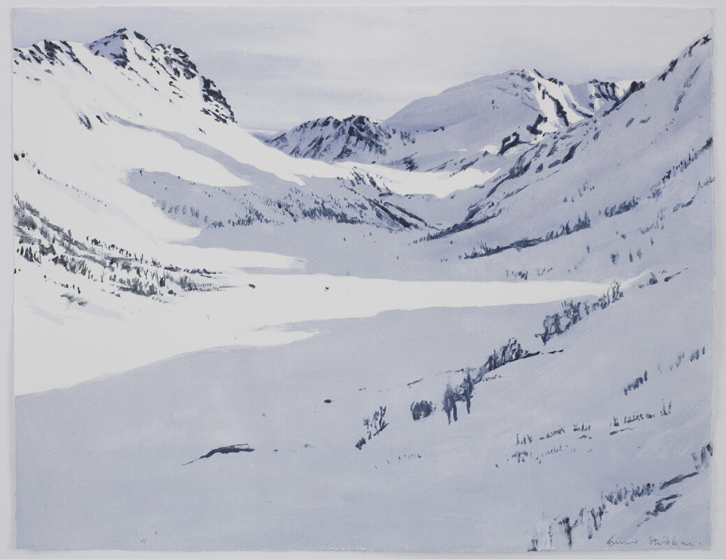 Emma Stibbon RA – Polar Regions: Frozen Lake, Norway - Rabley Gallery